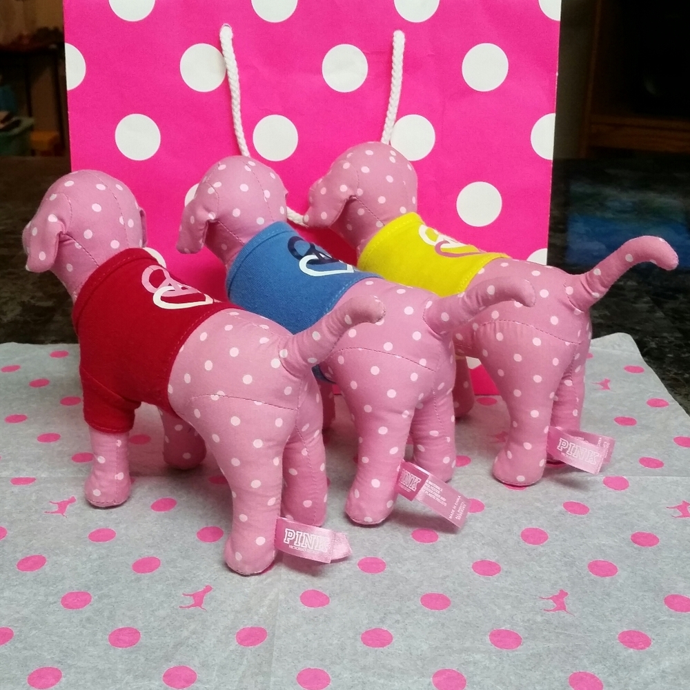 Victoria's Secret Pink Mini Dog Complete Set - Gem